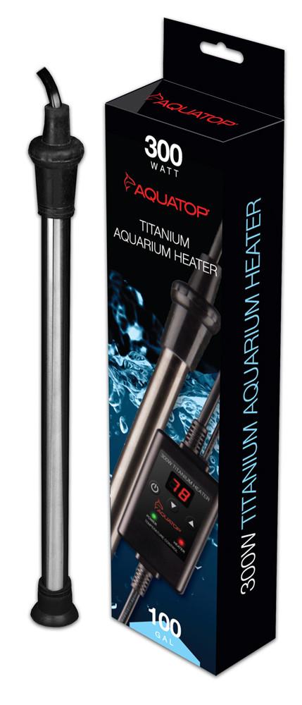 AQUATOP TH-C300 300 Watt Titanium Heater with Controller : Aquatop