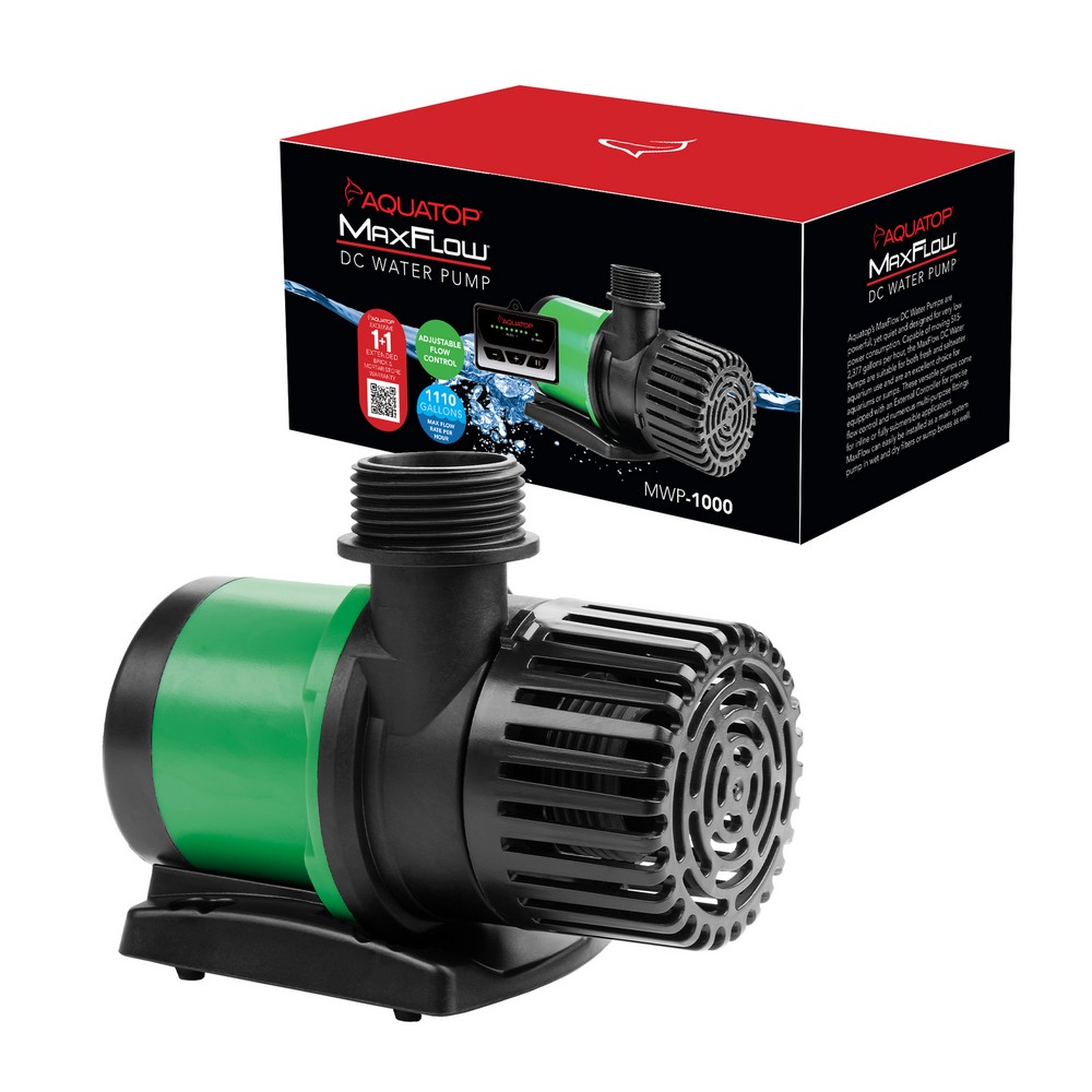 MWP-1000 MaxFlow DC Water Pump w/ Controller | Aquatop