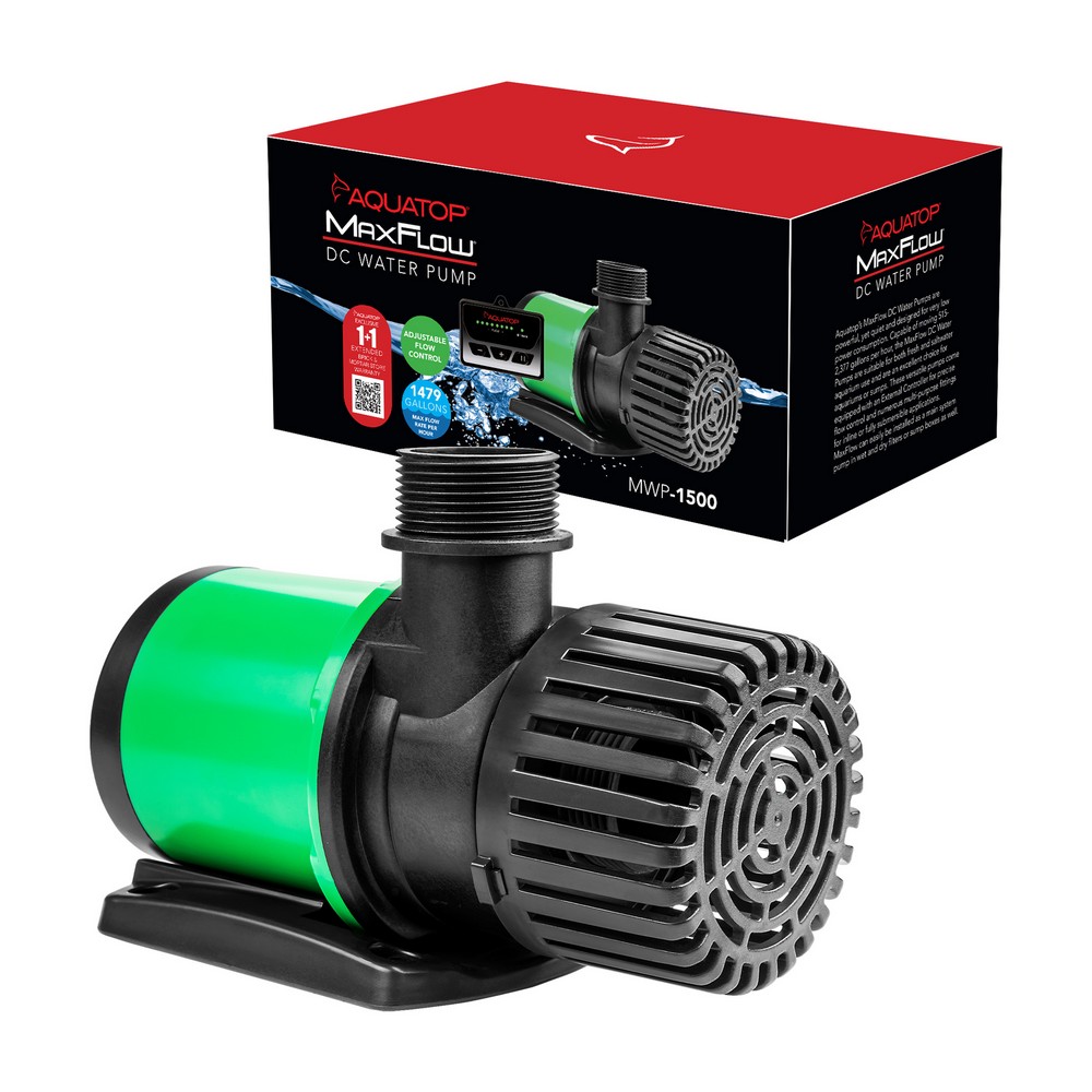 MWP-1500 MaxFlow DC Water Pump w/ Controller | Aquatop