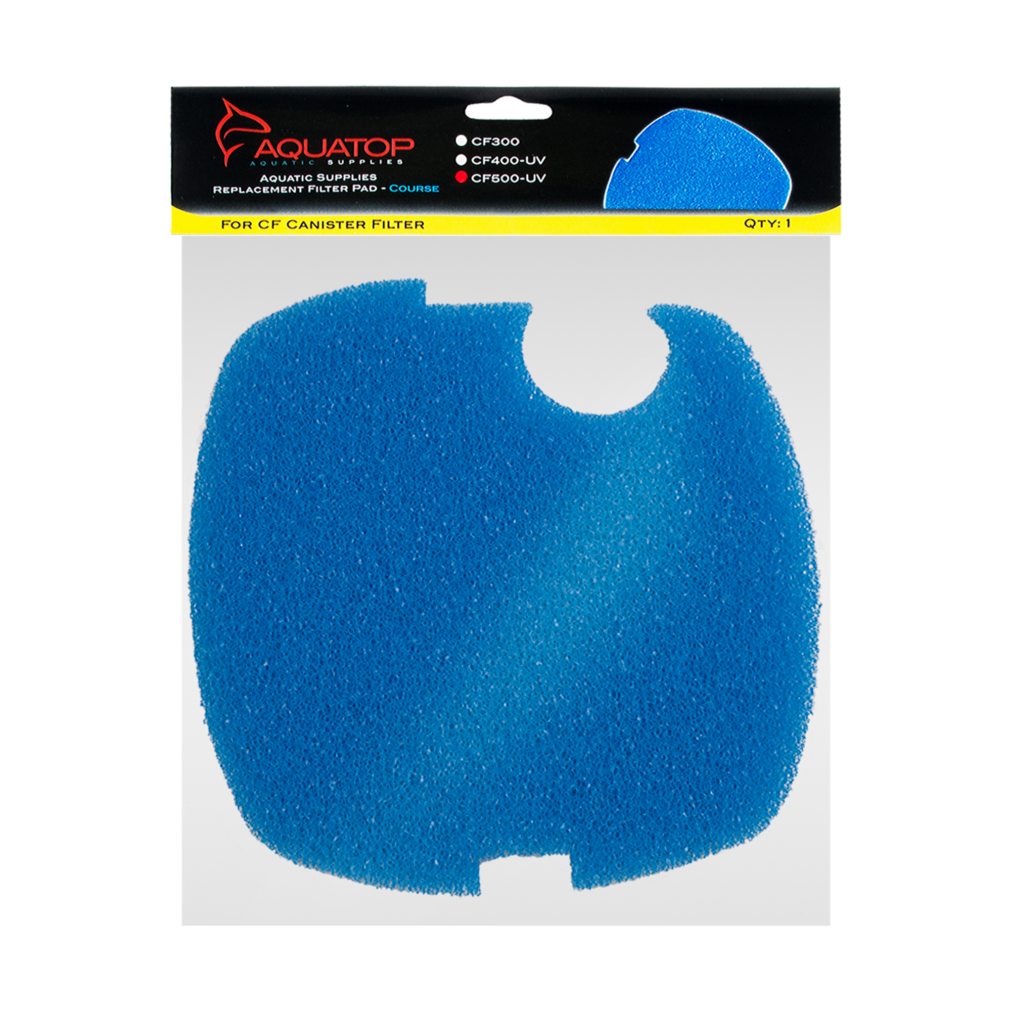 AQUATOP Replacement Coarse Filter Sponge for CF-500 & CF-500MKII ...