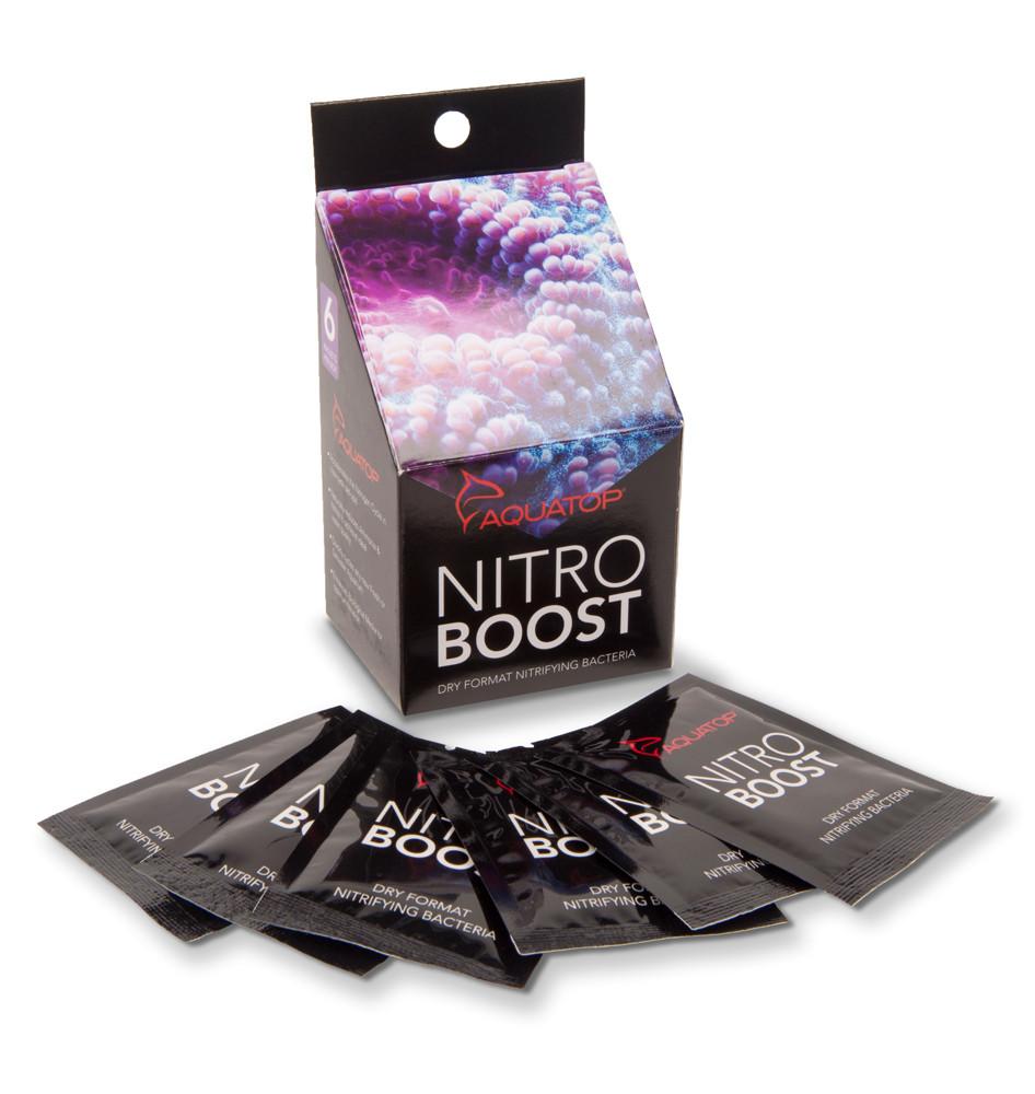 AQUATOP NB-CRT NitroBoost Dry Nitrifying Bacteria - 6 Packets Per Box ...