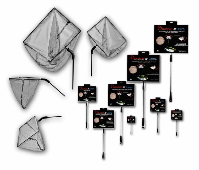 AQUATOP Flexible Small Hole Mesh 10" Fish Net - Gentle, Durable & Safe ...