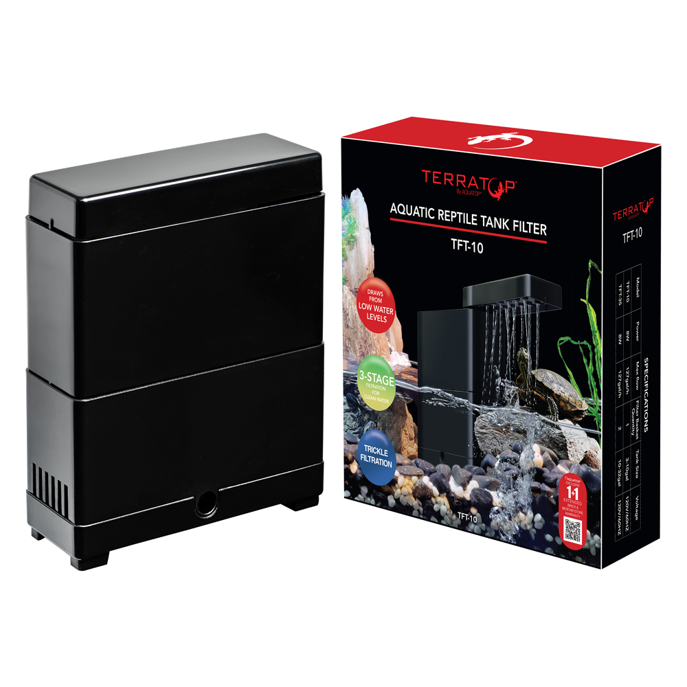 Aquatic Reptile Filter for 3-5 Gallon Tanks | Aquatop