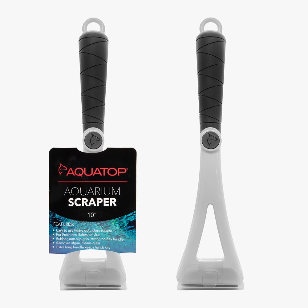 AQUATOP 10" Glass Aquarium Scraper | Aquatop