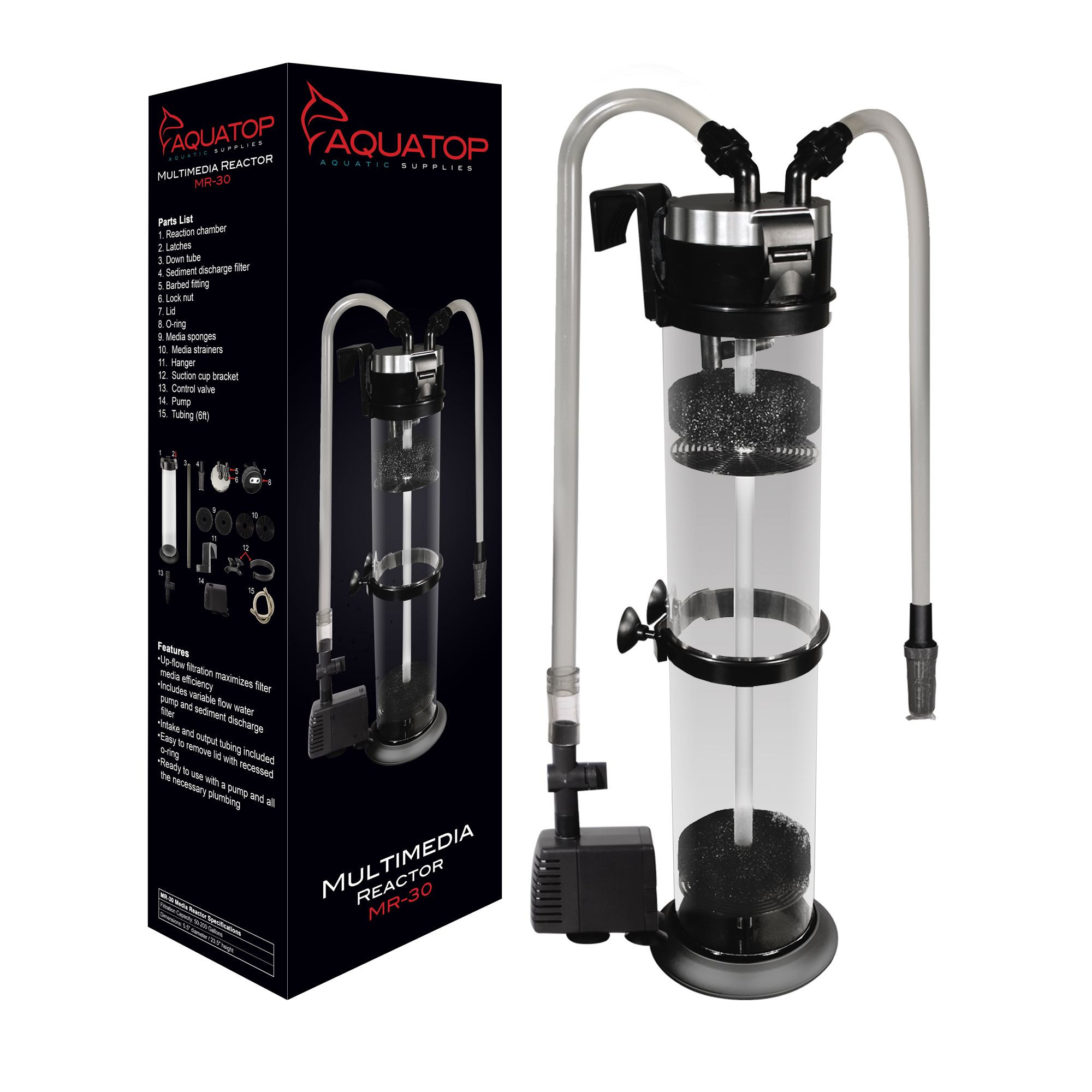 MR-30 152 GPH Media Reactor | Aquatop